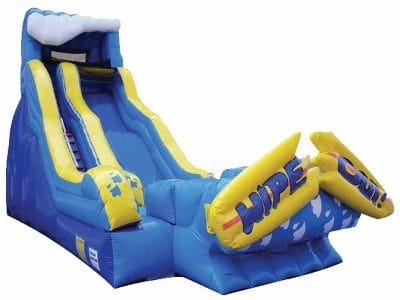 Wipeout Inflatable Water Slide